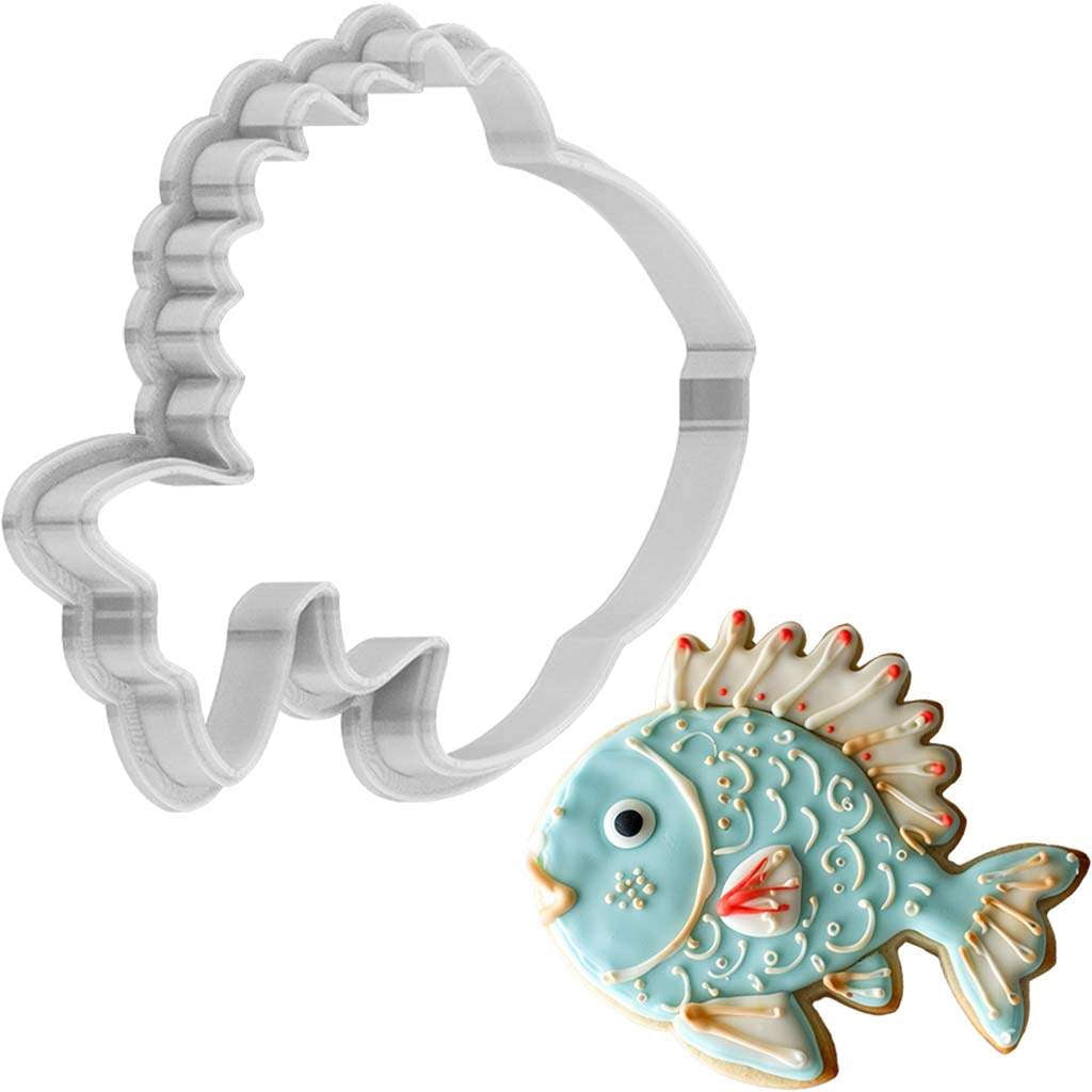 Fish Cookie Cutter 4 Inch Made in USA by WONDERTORY - Walmart.com
