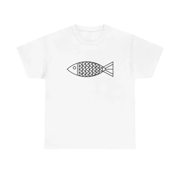Fish Drawing T-Shirt - Walmart.com