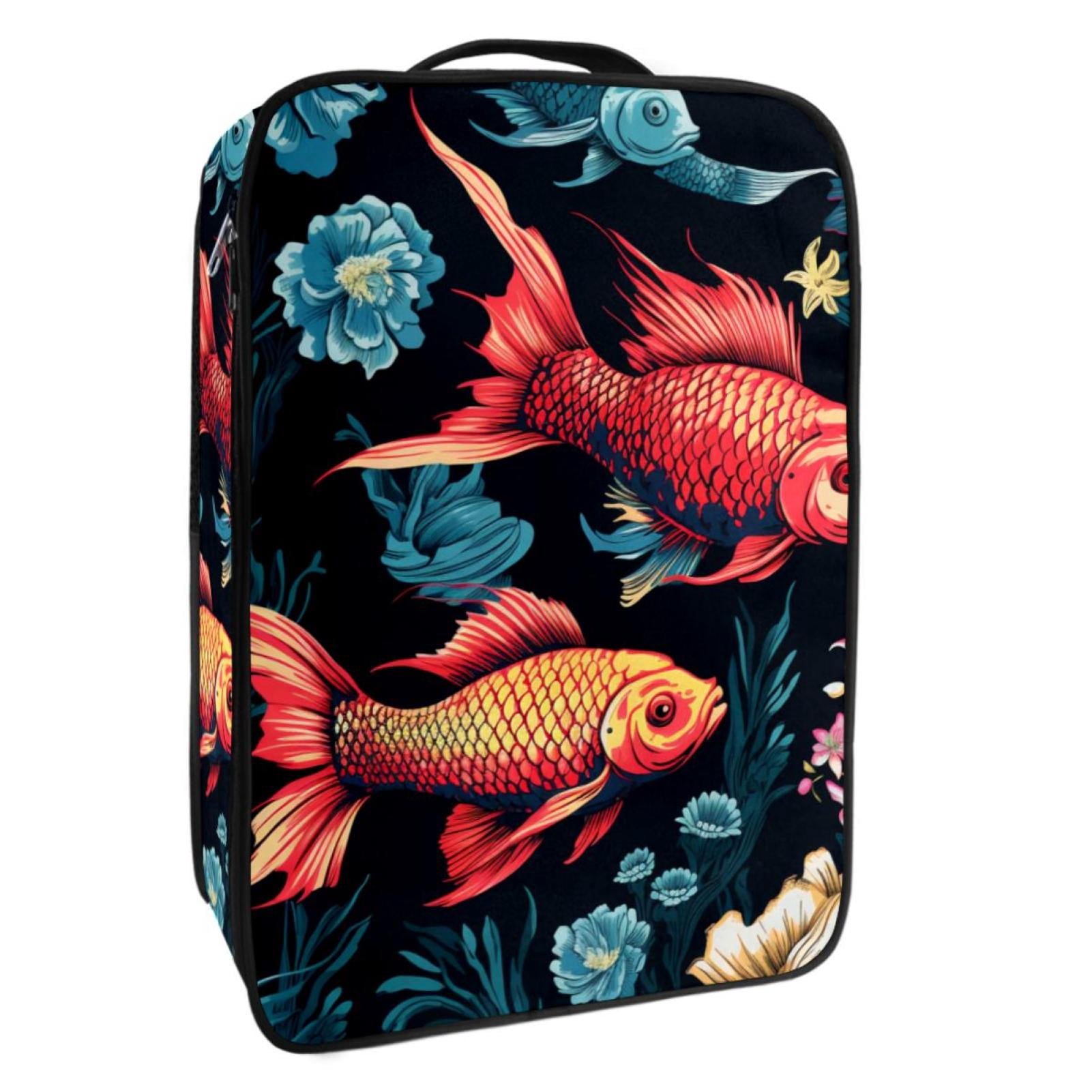 Fish Durable Polyester Shoe Rack Organizer - 23x31cm/9x12in Size, Space ...