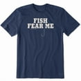 Fish Fear Me Hook Crusher Tee - Walmart.com