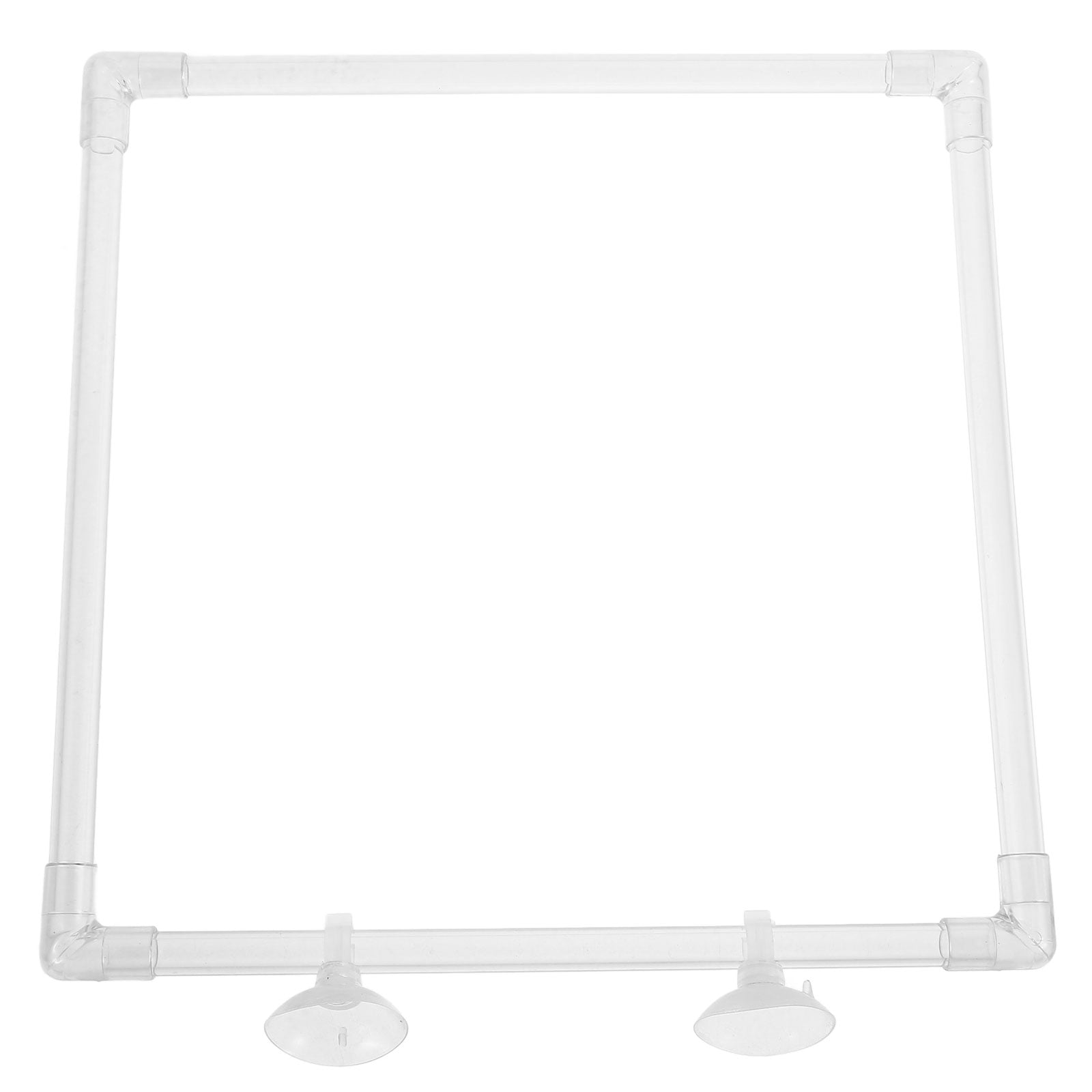 Floating Fish Feeder Ring Square Shape with Suction Cup 1 Set Aquarium ...