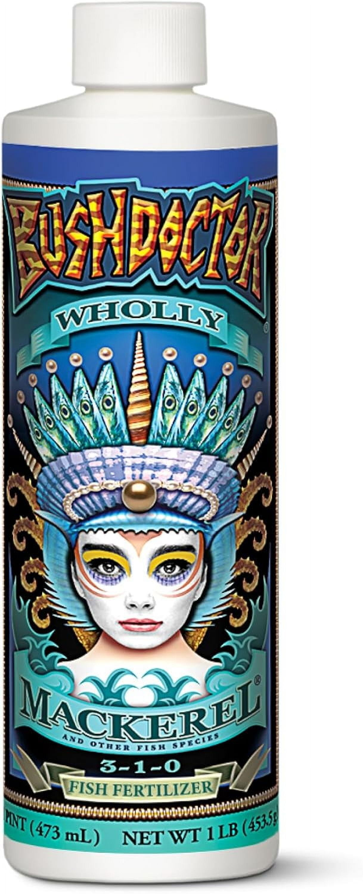 Fish Fertilizer wholly mackerel and other fish species 3-1-0 16oz ...