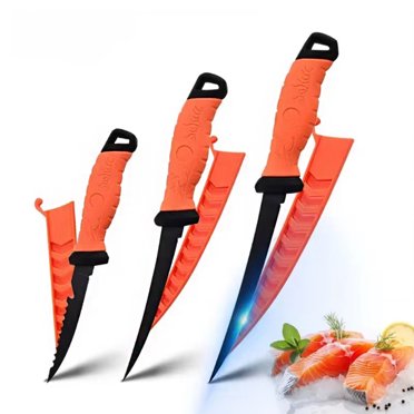 Rada Cutlery Fillet Knife ? Stainless Steel Blade with Leather Scabbard ...