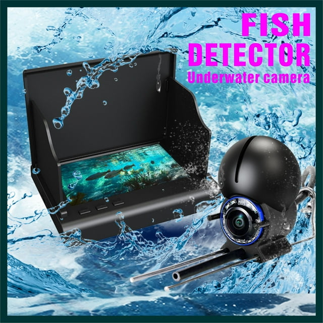 Fish Finder LCD 4.3 Inch Display Underwater 220° Fishing Camera ...