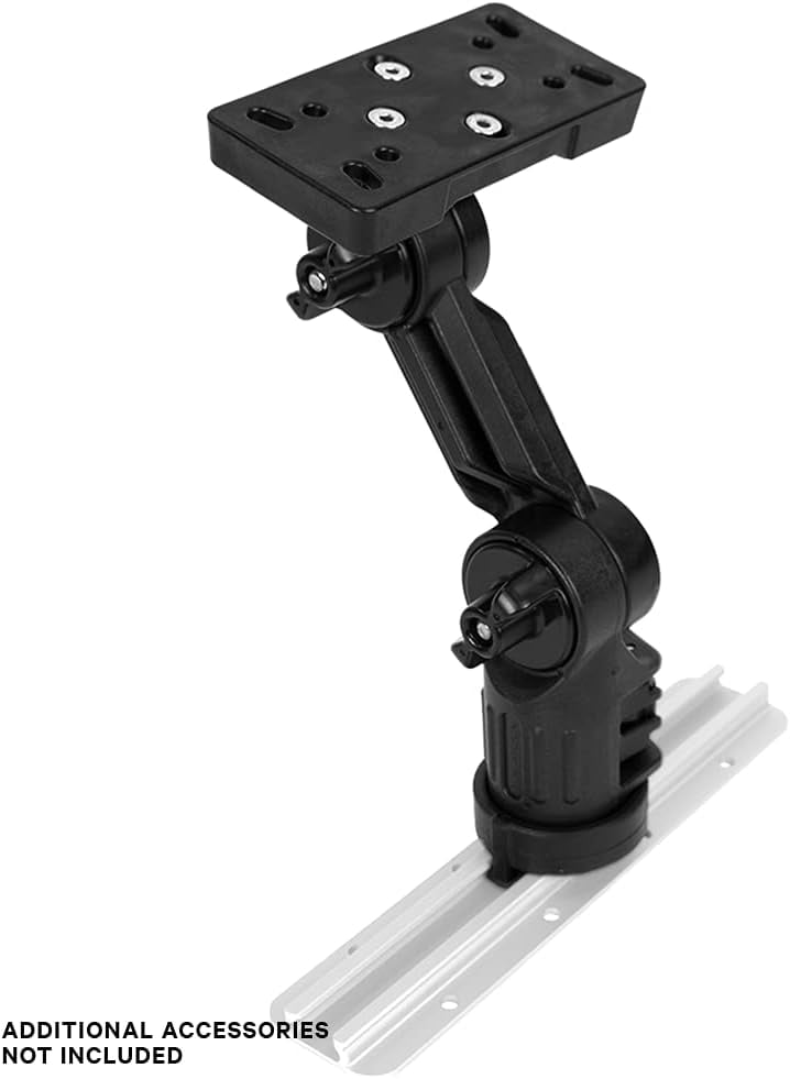 Fish Finder Mount for Humminbird Helix 5, , 9 | LockNLoad Kayak Track ...