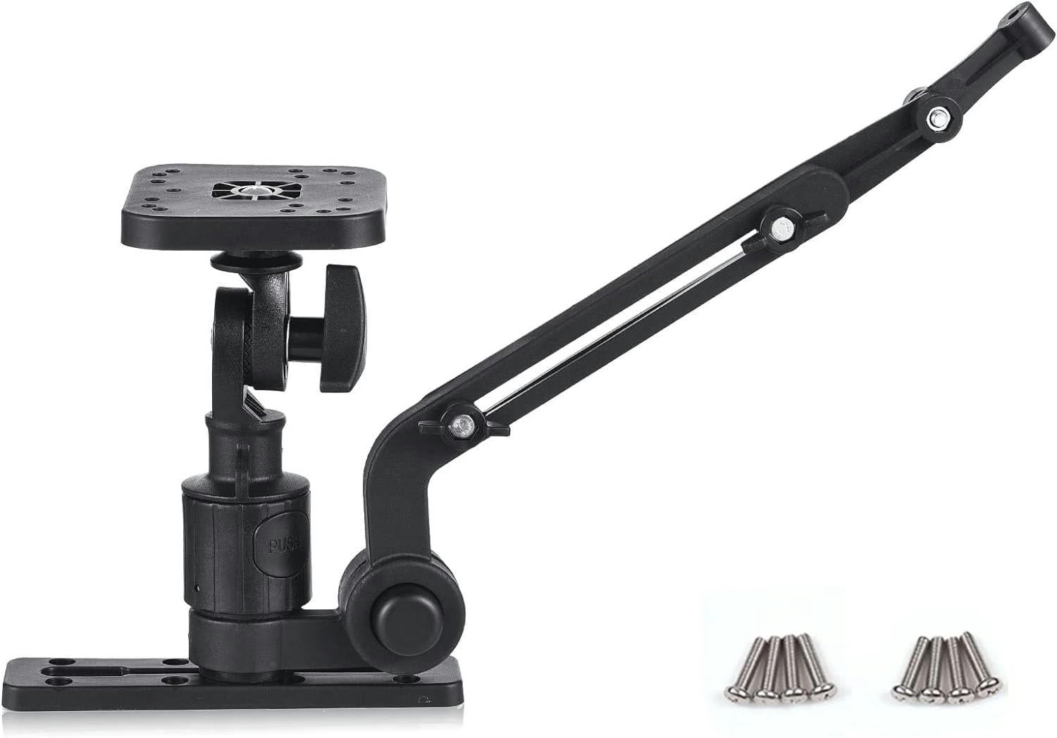Fish Finder Mounting Plate Boat Transducer Mounting Arm Fish Finder ...