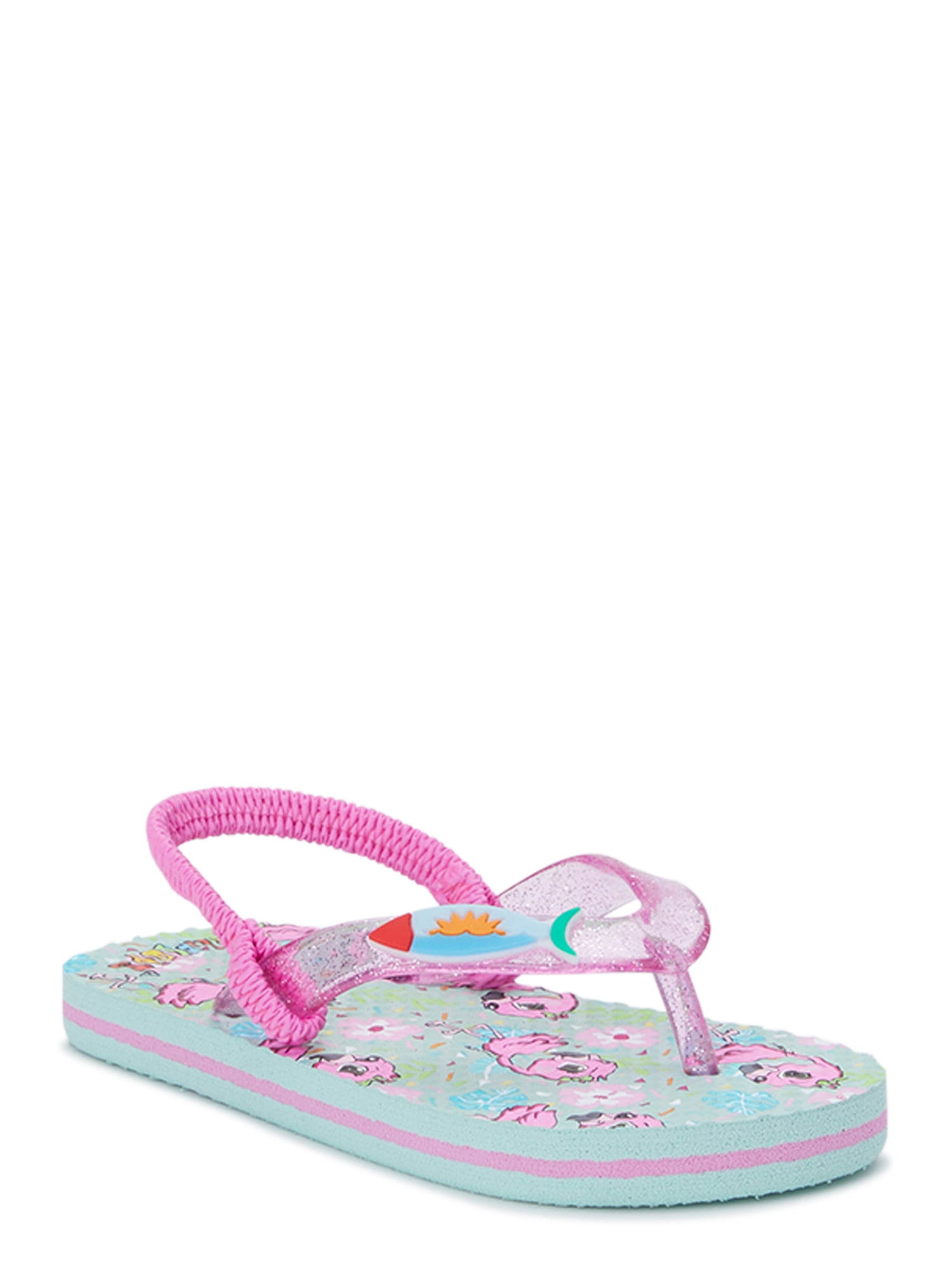 Fish Flops Toddler Girls Beach Flip Flops - Walmart.com