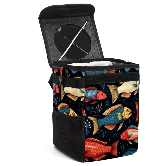 Fish Trash Can
