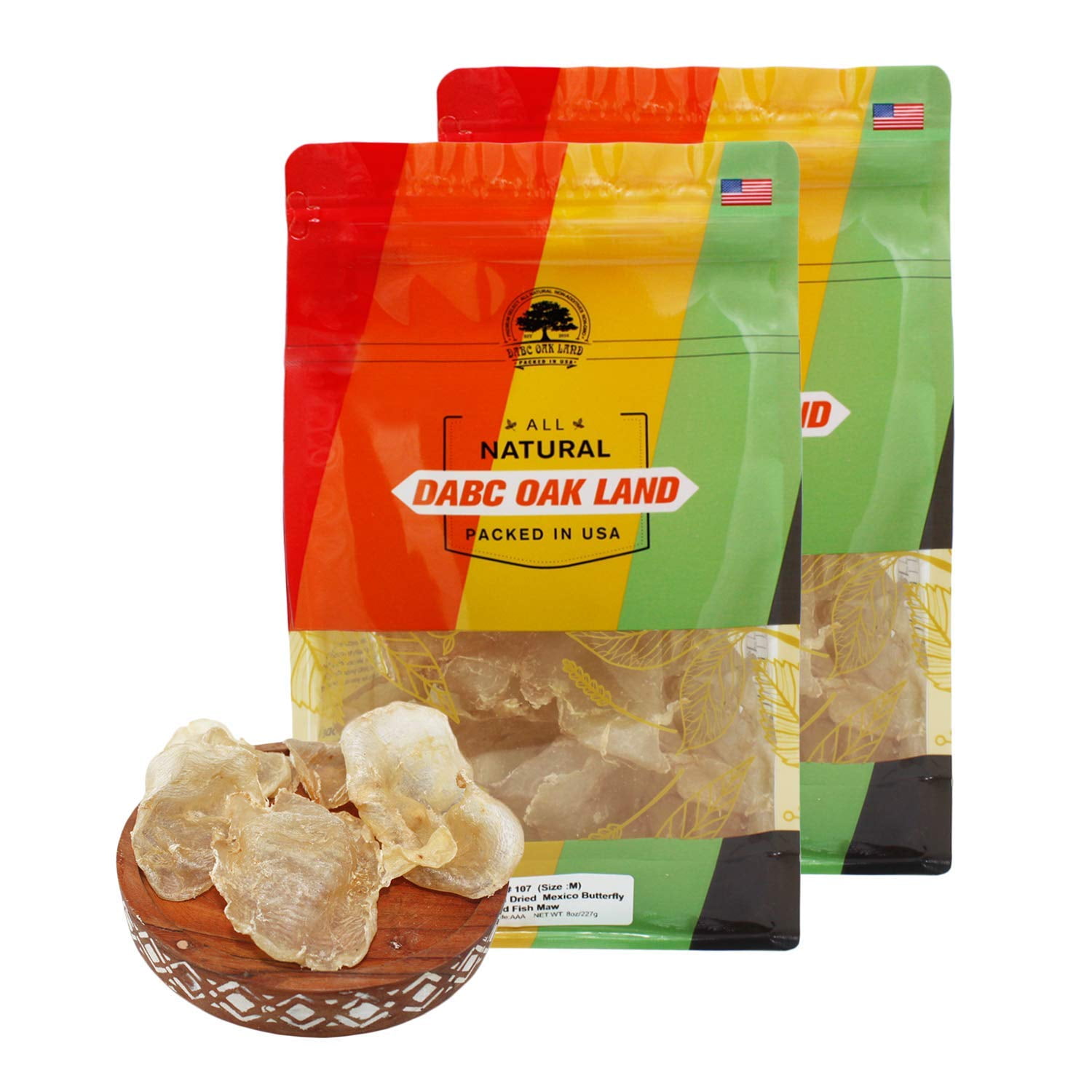 Fish Glue,Rich in Collagen Dried Seafood Fish Maw Roll Natural Sun ...