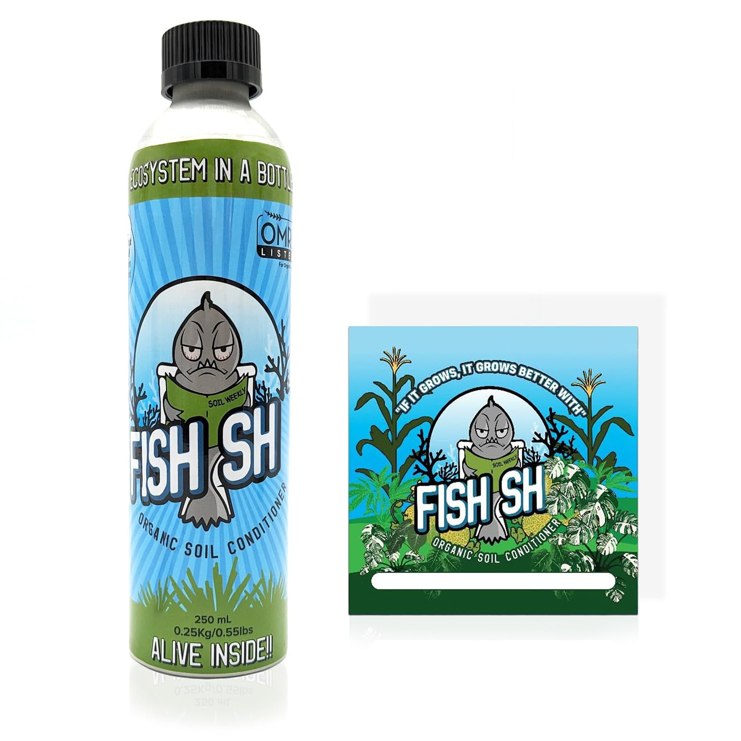 Fish Head Farms Soil Conditioner - Organic Fertilizer for Increased ...