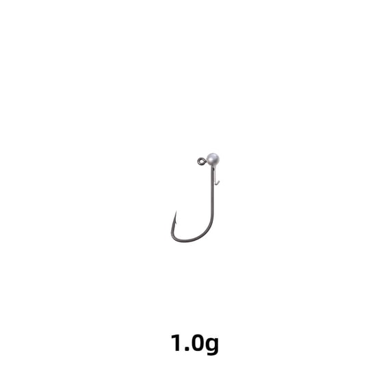 Fish Hook for Soft Plastic Lures, Micro Round Ball Head/crappie Jigs ...