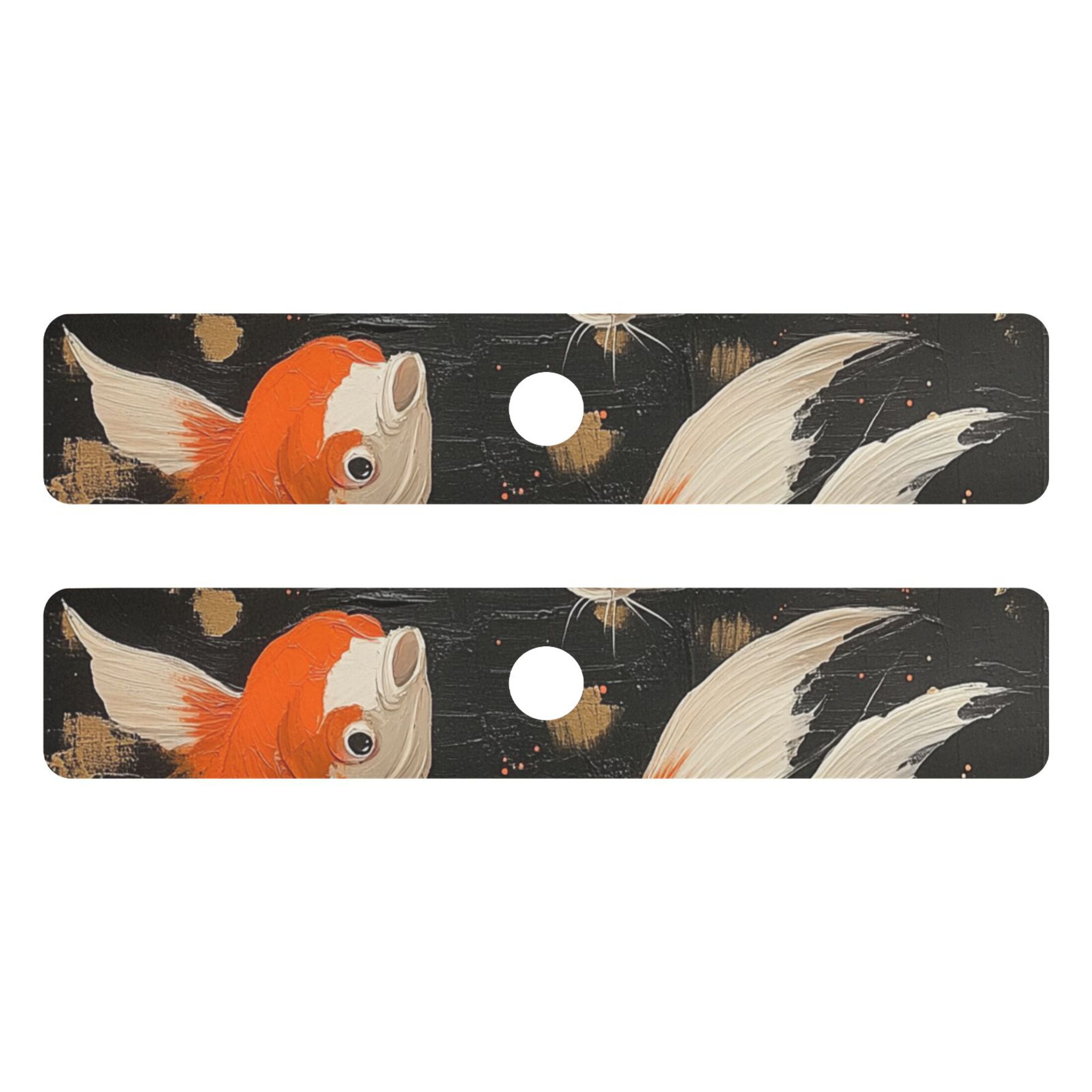 Fish Ink Painting Kitchen Sink Splash Guard, Silicone Sink Faucet Mat ...