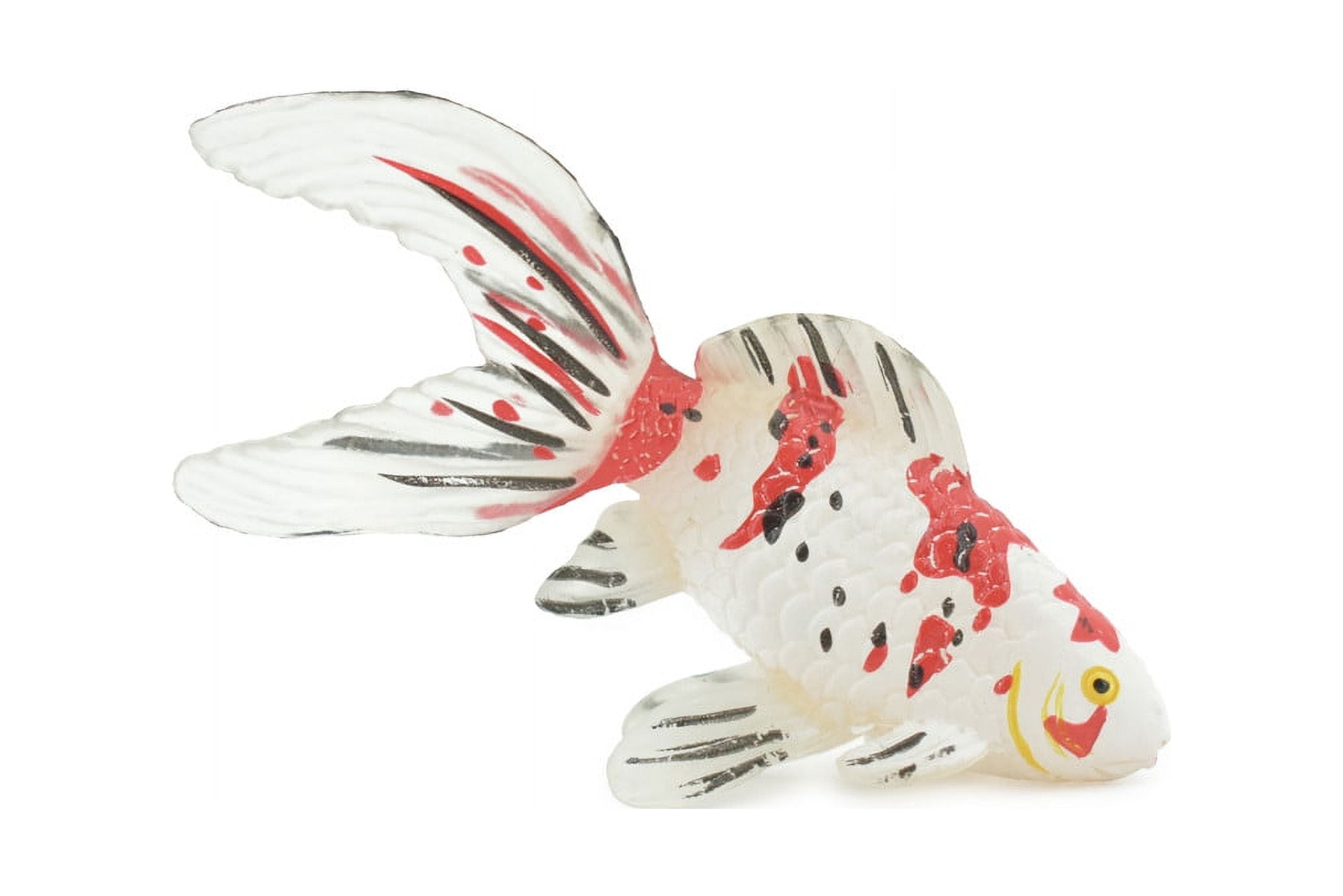 Fish, Koi, Goldfish, Carp, Museum Quality, Hand Painted, Rubber ...