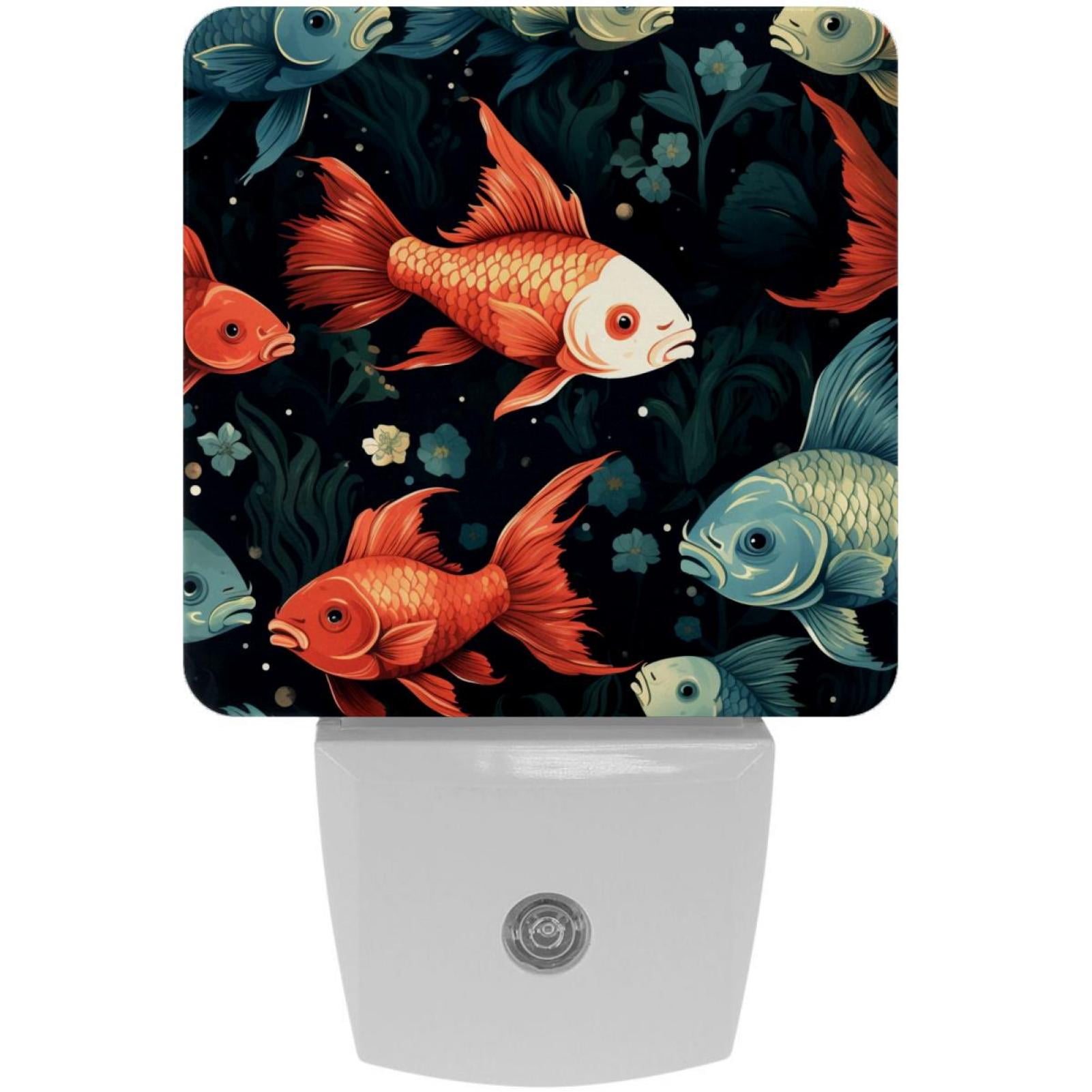 Fish LED Square Night Light - Compact and Energy Efficient Illumination ...