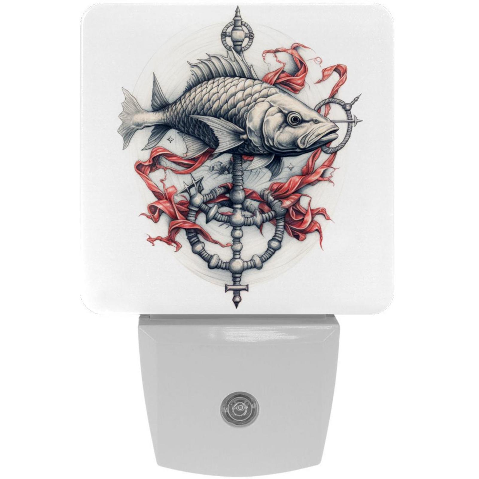Fish LED Square Night Lights- Energy Efficient and Stylish Illumination ...