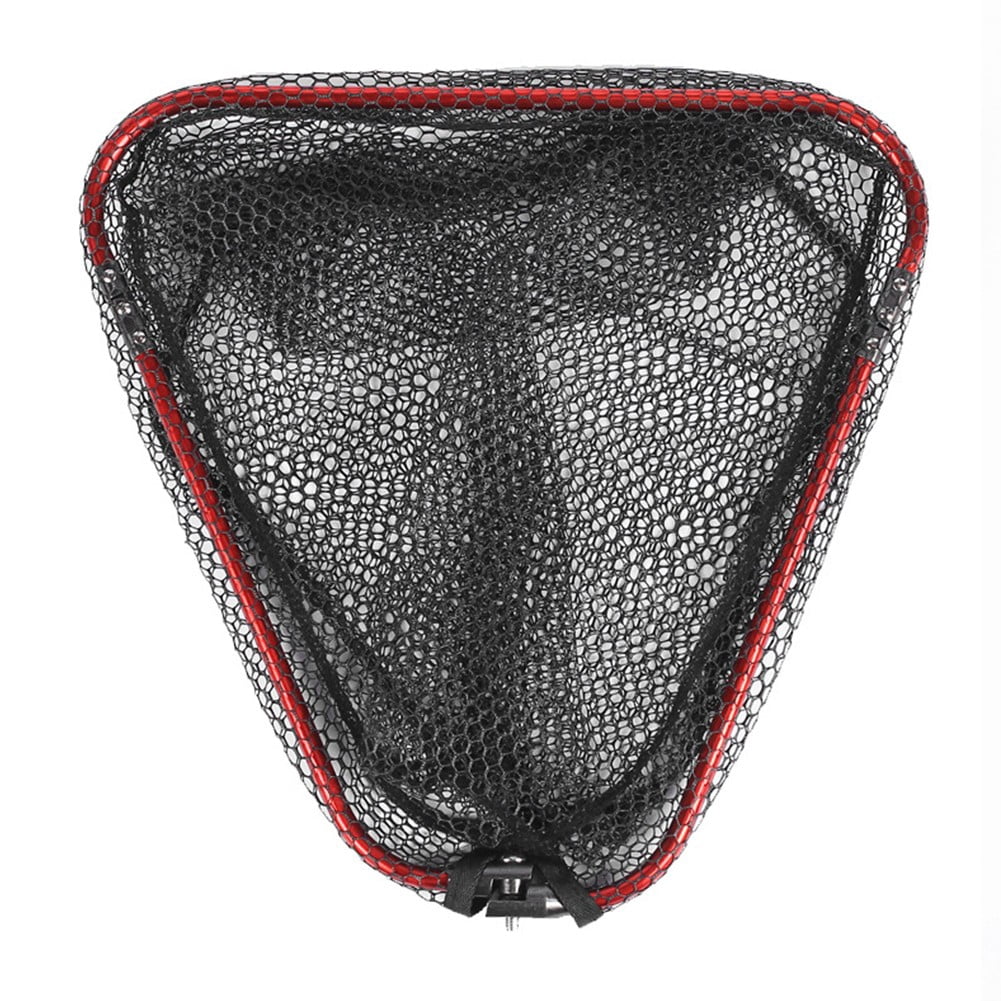 Fish Landing Net Collapsible Folding Net 8mm Screw Port 38CM 45CM 50CM ...
