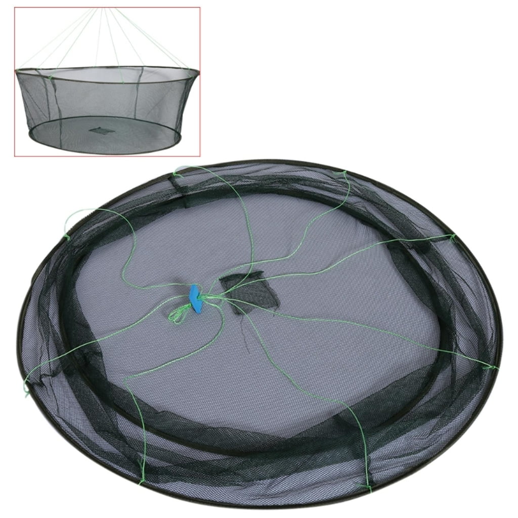 Fish Landing Net Knotless Fishing Net Safe Foldable Fly Fishing Net Dip ...