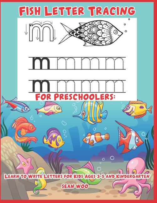 Fish Letter Tracing for Preschoolers: Learn to Write Letters for Kids ...