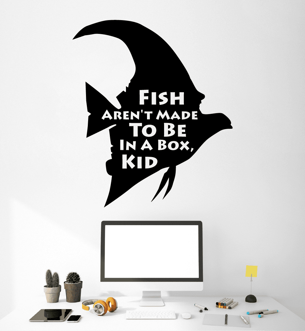 Fish Aren't Made To Be In A Box Kid - Disney Movie Finding Nemo Gil ...