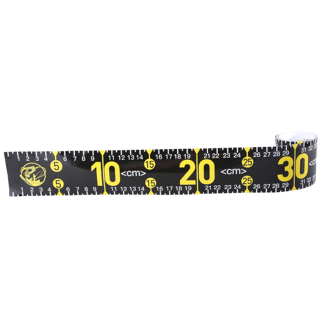 Fish Measuring Ruler Fishing Measure Tool Outdoor Fish Ruler Sticker ...