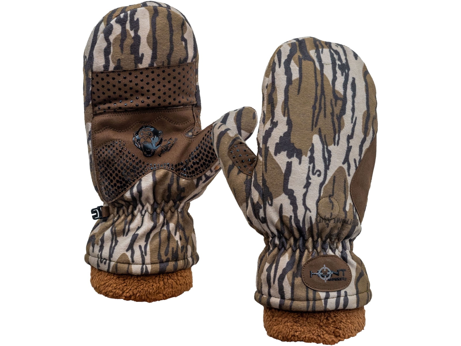 Fish Monkey The Heater Flip Top Mitten, Bottomland, 2XL - Walmart.com