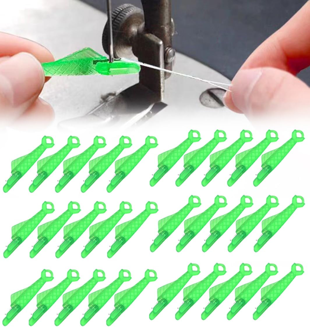 Fish Mouth Sewing Machine Needle Threader, 2024 Upgrade Quick Sewing ...