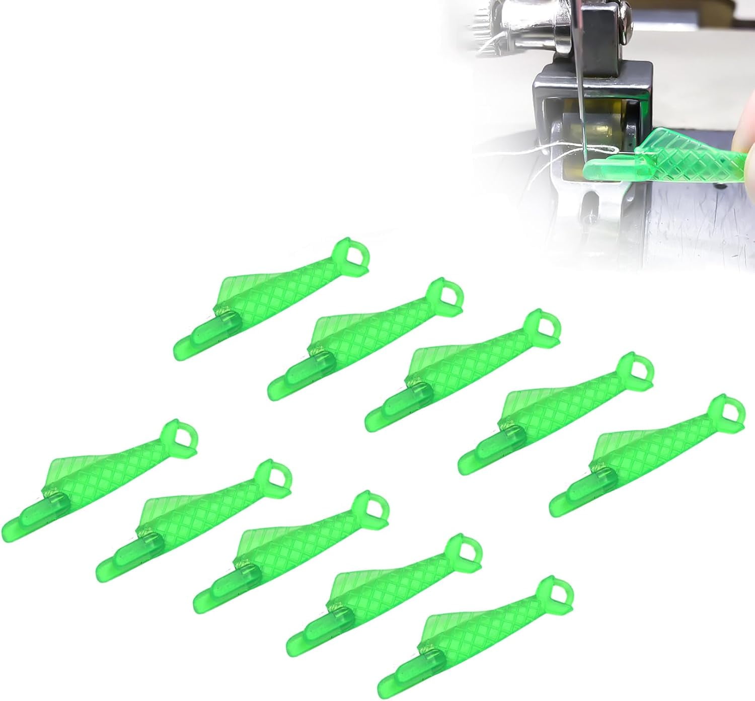 Fish Mouth Sewing Machine Needle Threader - 2025 New Automatic Tool ...