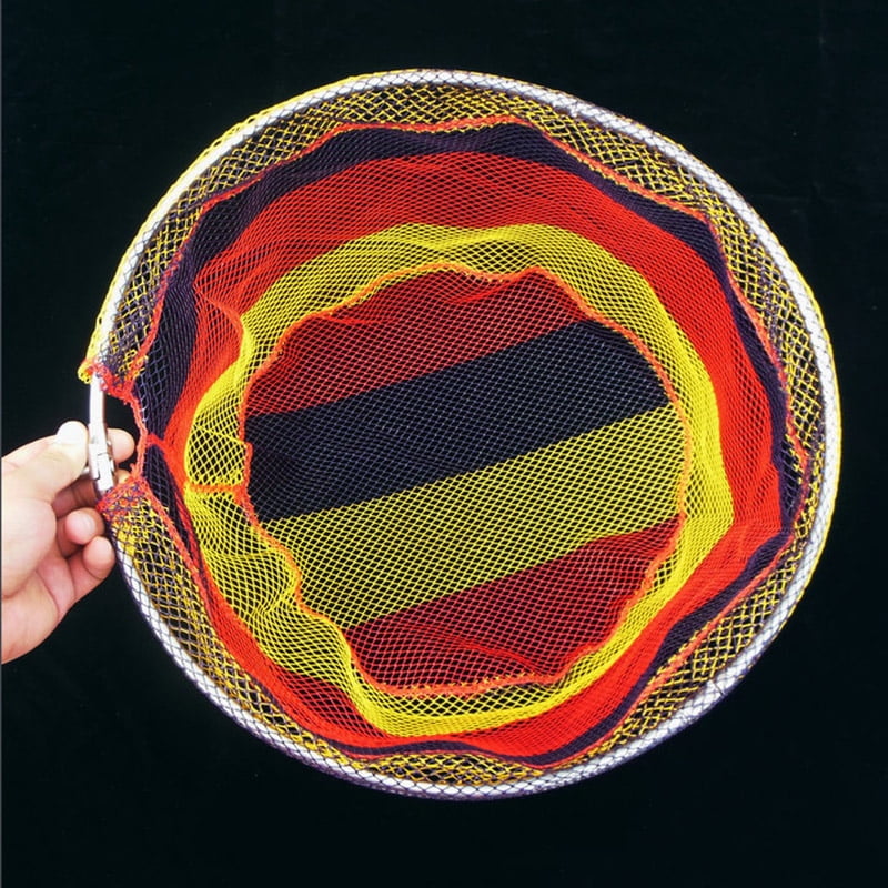 Fish Net Bag Folding Fishing Brail Landing Net Head Foldable Nets Depth ...