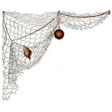 Fish Net Corner Wall Stencil - DEE414 by DeeSigns - Walmart.com