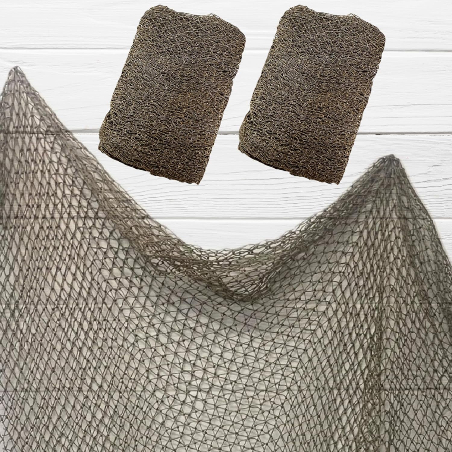 Fish Net Decorations, (2 Pack) Decorative Fishing Net Decor for ...