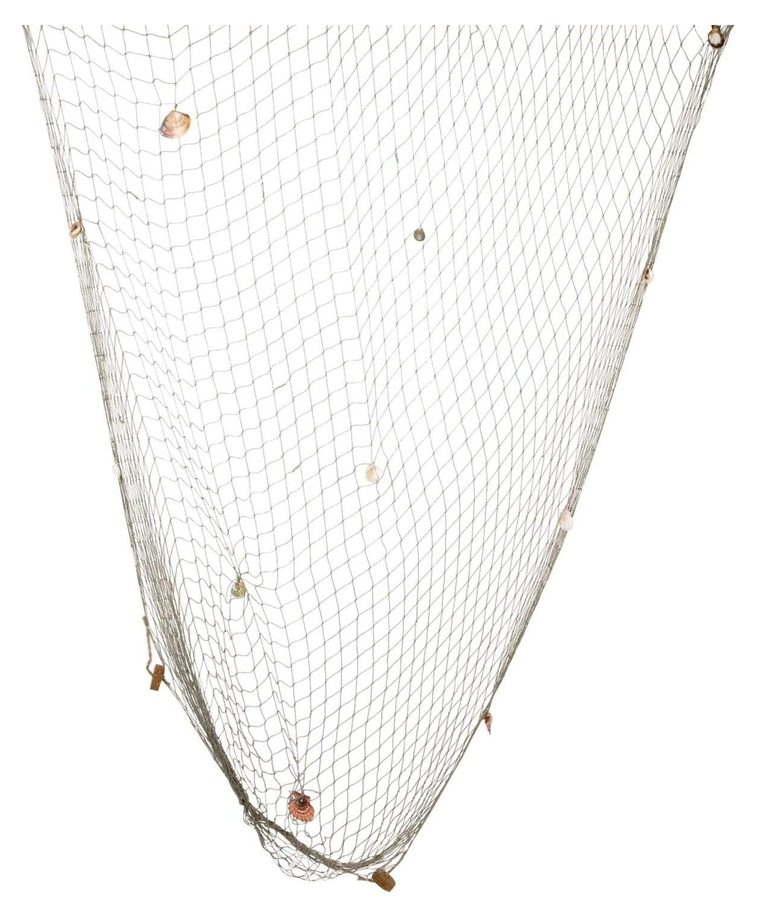 Fish Net With Shell And Cork Multi - Walmart.com