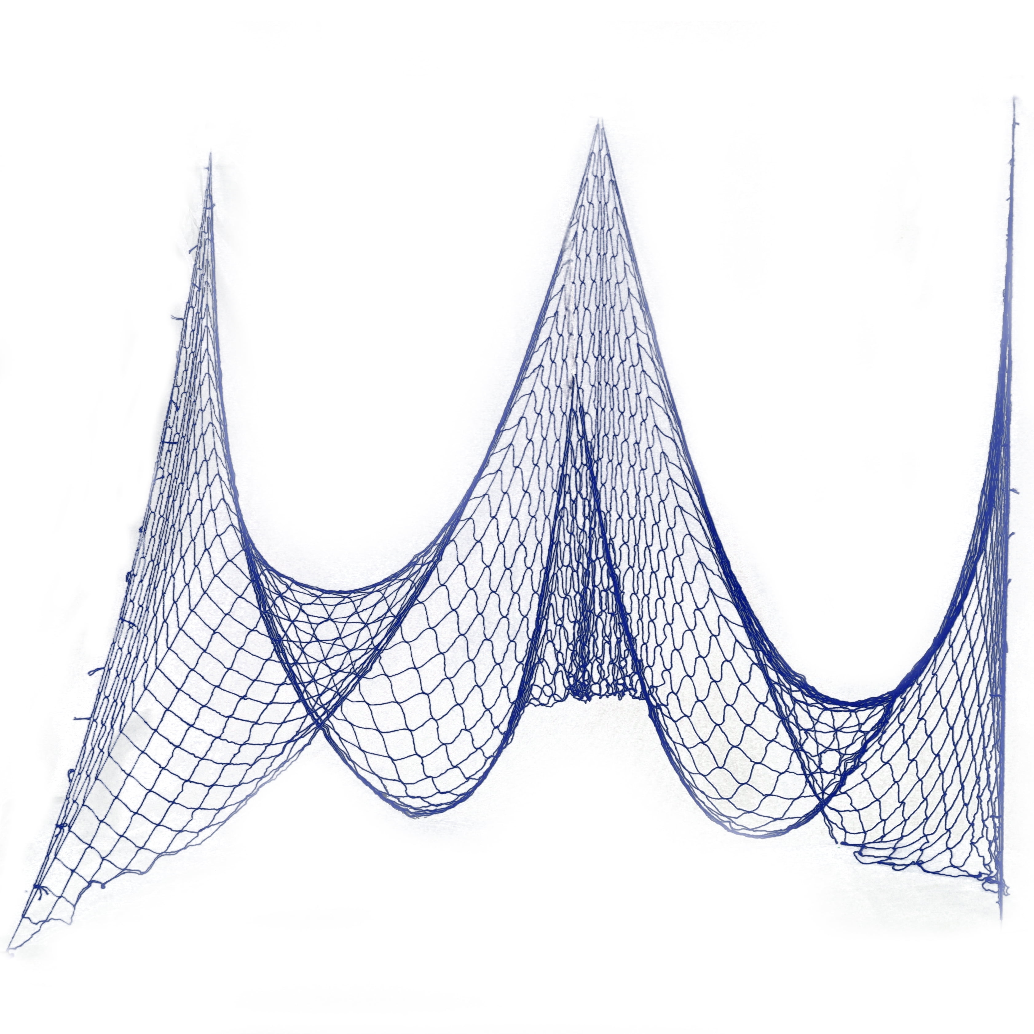 Fish Netting Nautical Tropical Luau Party 15'x6' Hanging Decoration ...