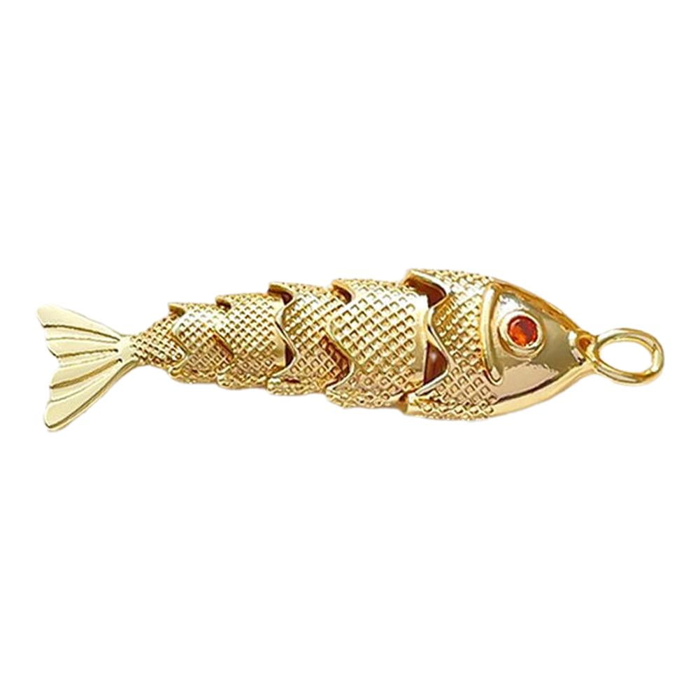 Fish Pendants Diy Necklace Pendants Pave Zircon Ocean Charmss ψи J9J8 ...