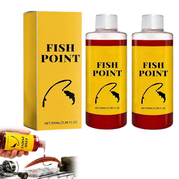 Fish Point Fish Attractant – Concentrated Fast-Acting Red Worm Formula ...