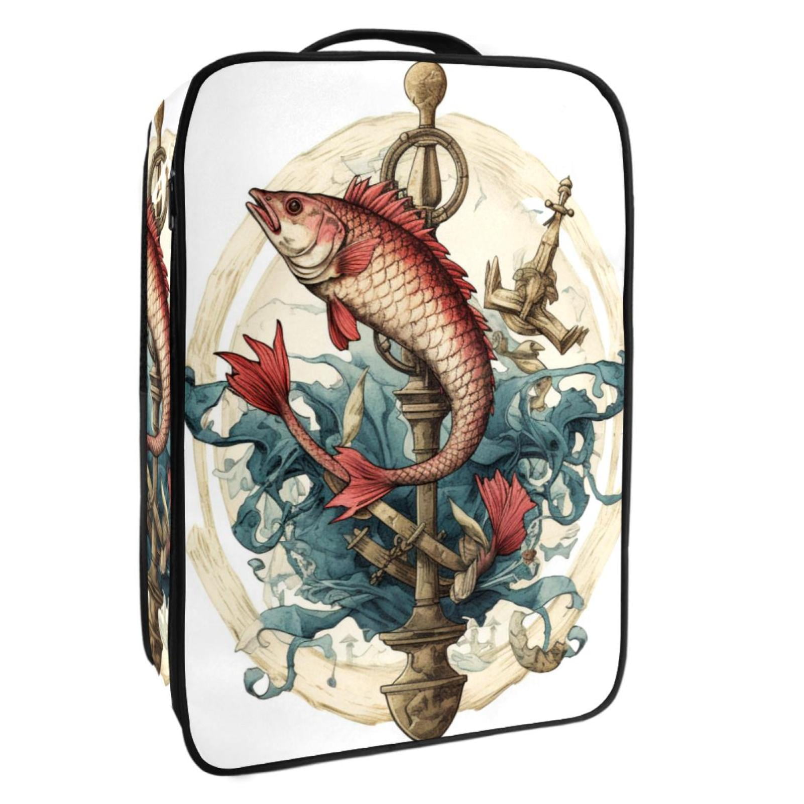 Fish Polyester Shoe Boxes 23x31cm/9x12in - Durable Storage Solution for ...