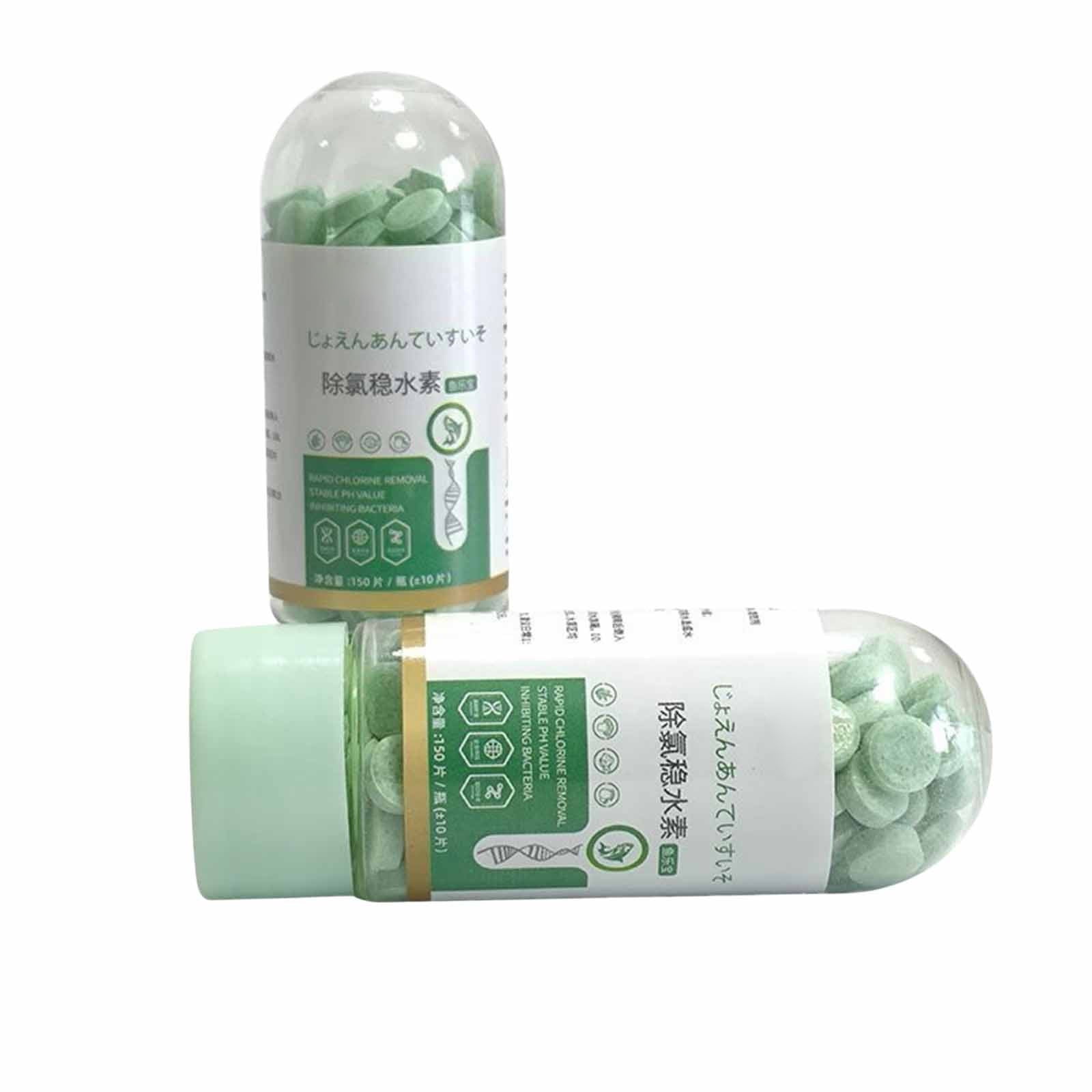 Fish Pond Water Cleaner Tablets, Natural Water Purifier for Fish Tank ...