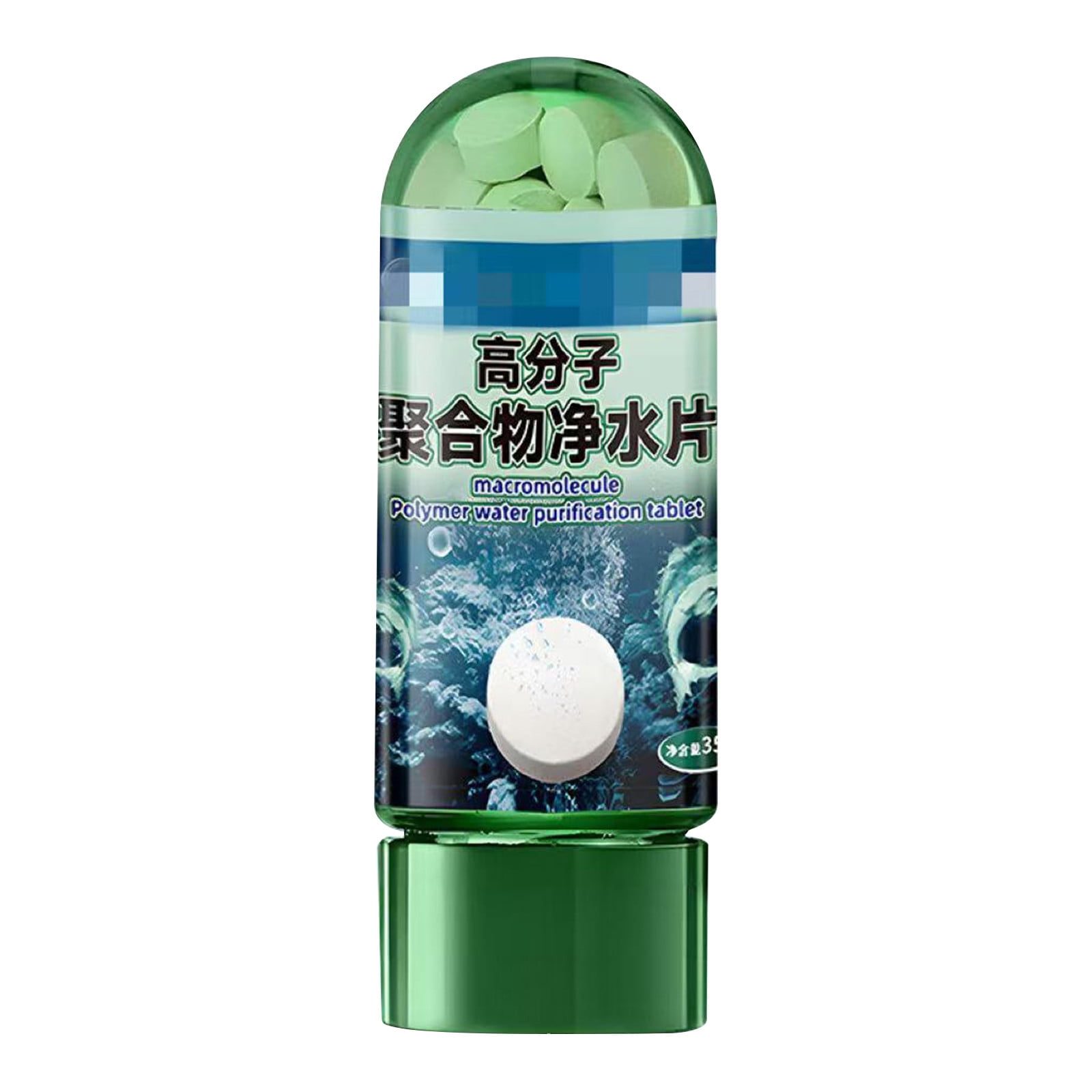 Fish Pond Water Purifier Tablets, Natural Water Cleaner for Fish Tanks ...
