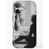 Fish Print Grey Retro Nautical Illustration Phone Case for iPhone 11 12 ...