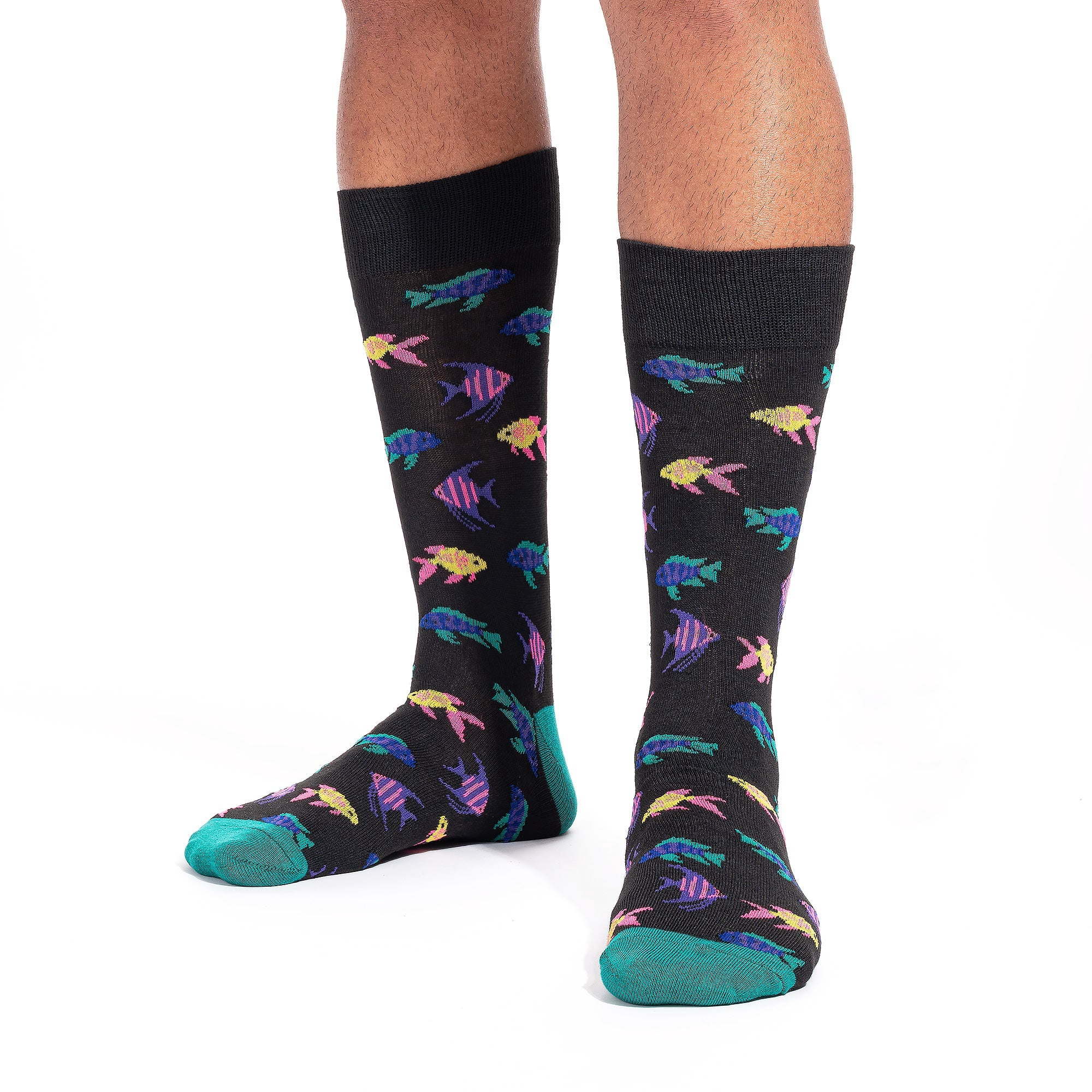 Fish Print Unisex Crew Socks - Walmart.com
