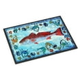 Fish Red Fish Door Mat 8087 Doormat - Walmart.com