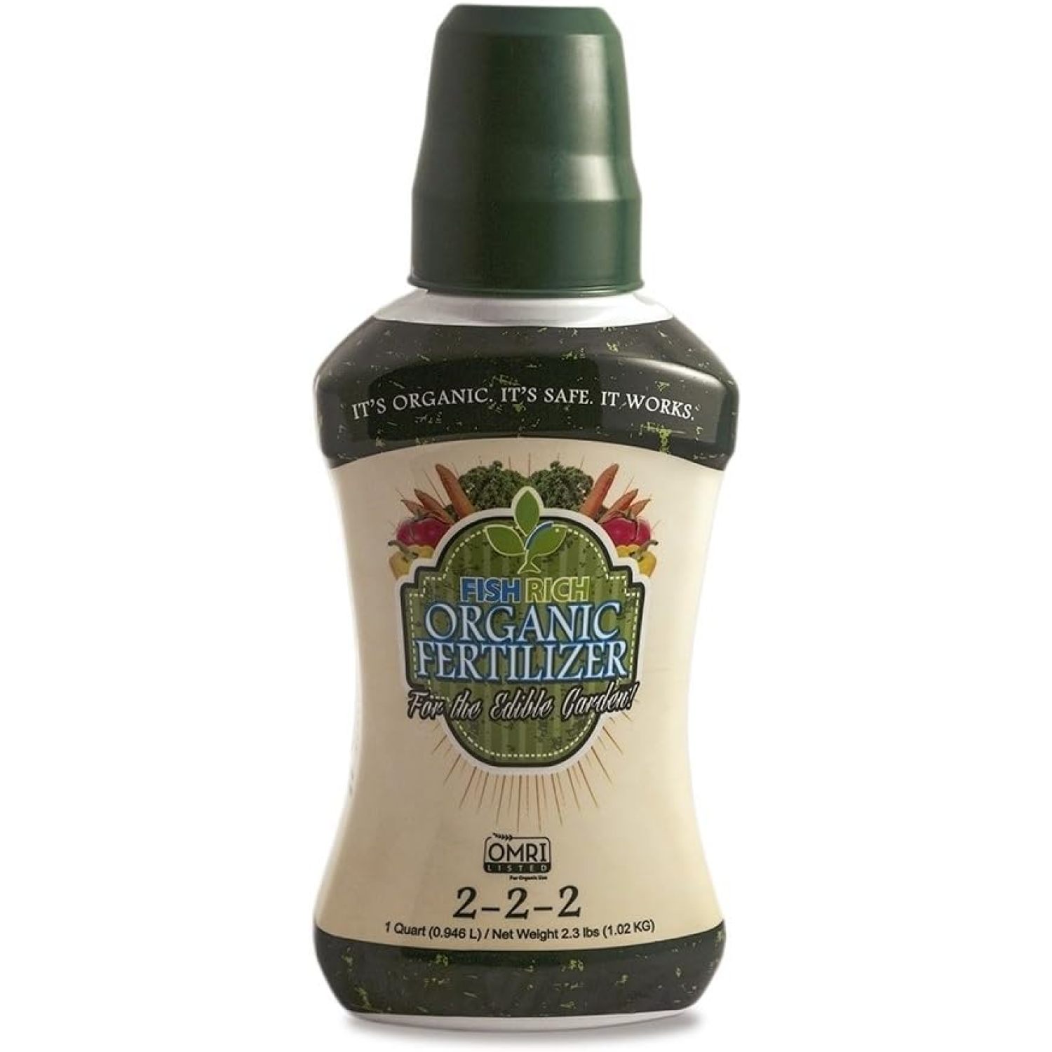 Fish Rich Organic Fertilizer - 1 Quart - Walmart.com