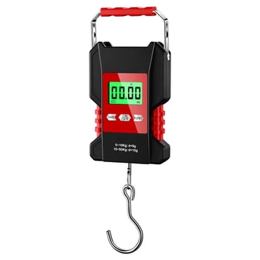 Tsunami Digital Fishing Scale 50 lb Max Capacity with Memory and US ...