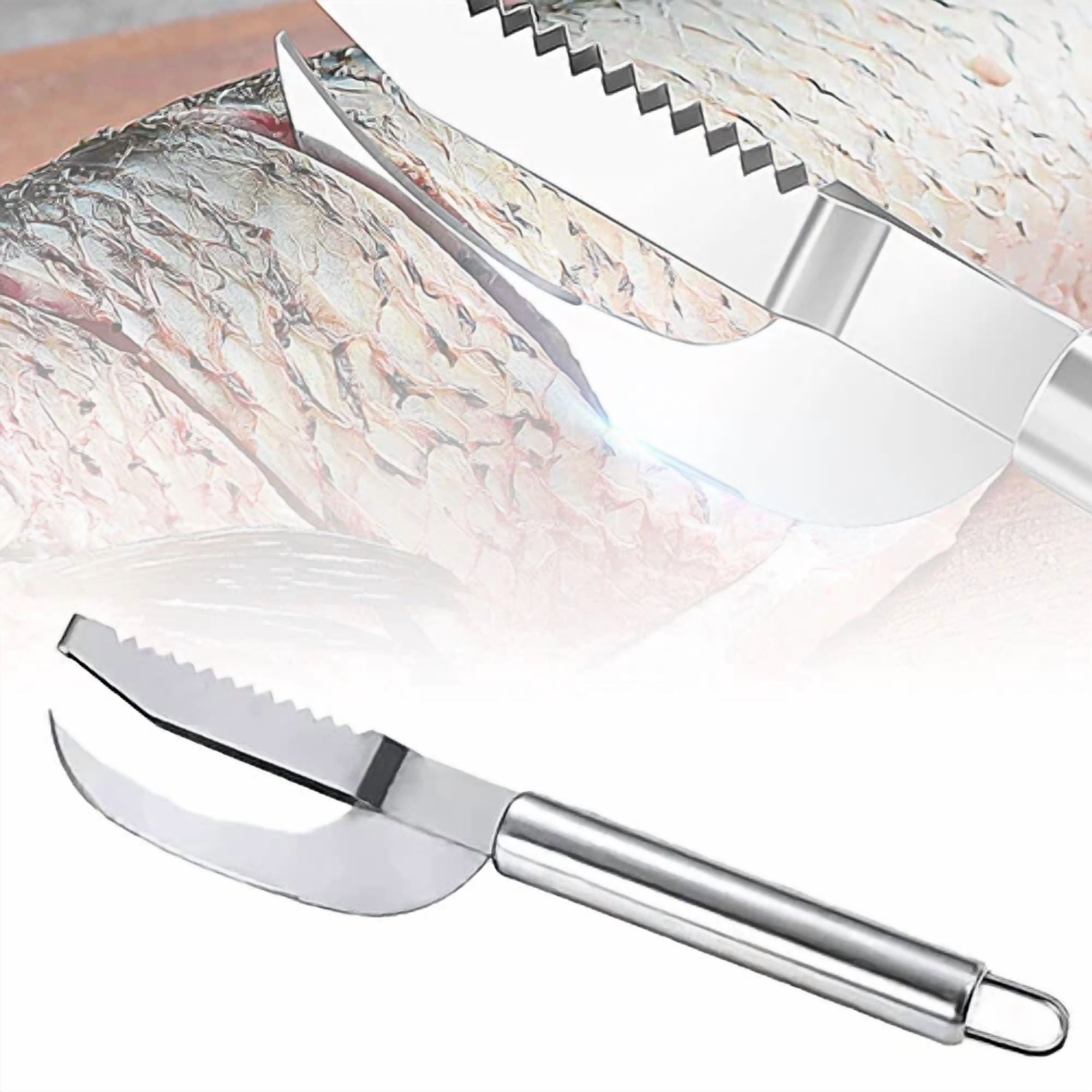 Fish Scale Knife Cut Scrape Dig 3-In-1 Oy - Walmart.com