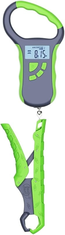 Fish Scale with Lip Gripper, 50 lbs Tournament Bass Scale with 8 ...