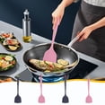 Fish Scale Pattern Handle Spatula - Heat Resistant Silicone Stir-Fry ...