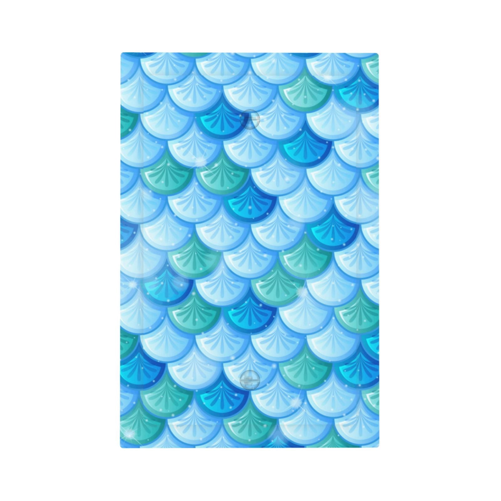 Fish Scale Pattern No Device Blank Wall Plate 1 Gang Decorative ...