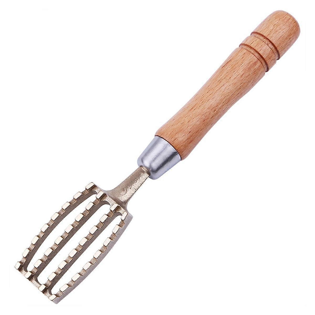 Fish Scale Scraper to Remove Fish Scales Solid Wood Brass Fish Scale ...