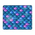 Fish Scale Sea Skin Mouse Pad Non-Slip Rubber Gaming Mousepad Rectangle ...