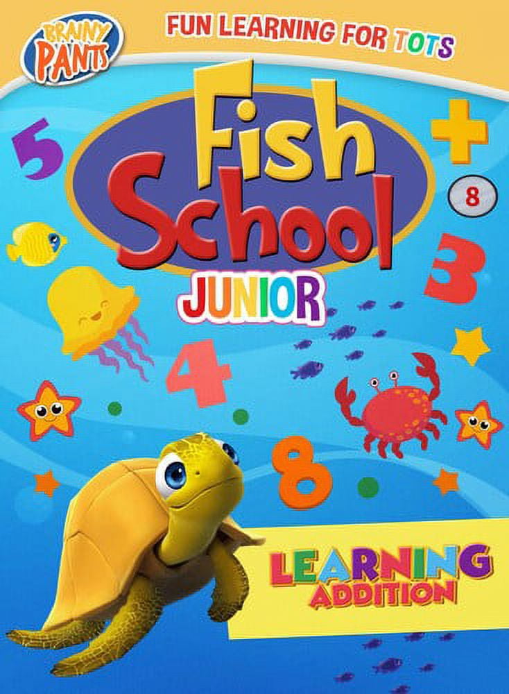 Fish School Junior: Learning Addition (DVD), Brainy Pants, Animation ...
