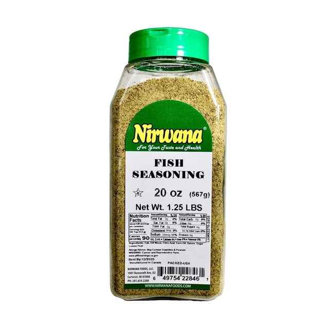 Fish Seasoning Blend | Herb jars for food distributors - Walmart ...